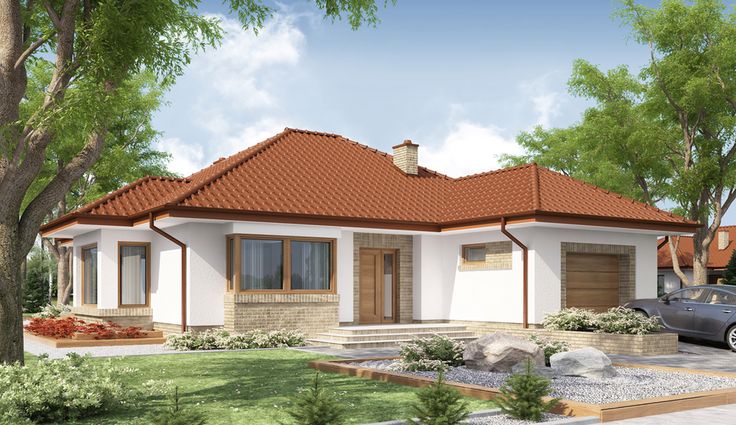 Projekt domu Kasandra 133,88 m² - EXTRADOM Projekt domu Kasandra 133,88 m² - EXTRADOM