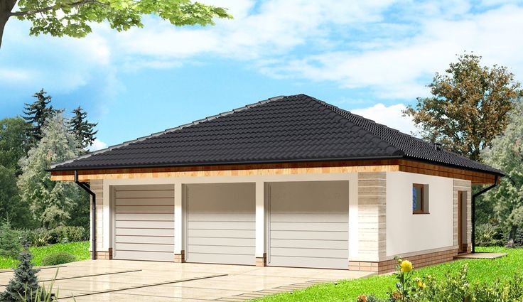 Projekt garażu Garaż ARP05 63,27 m² - EXTRADOM
