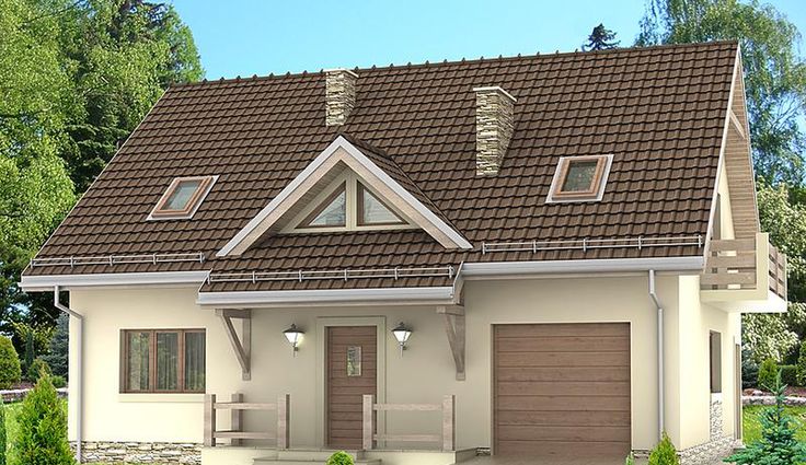 Projekt domu HG-C3 116,80 m² - EXTRADOM