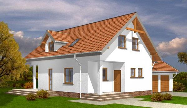 Projekt domu AD-52 122,75 m² - EXTRADOM