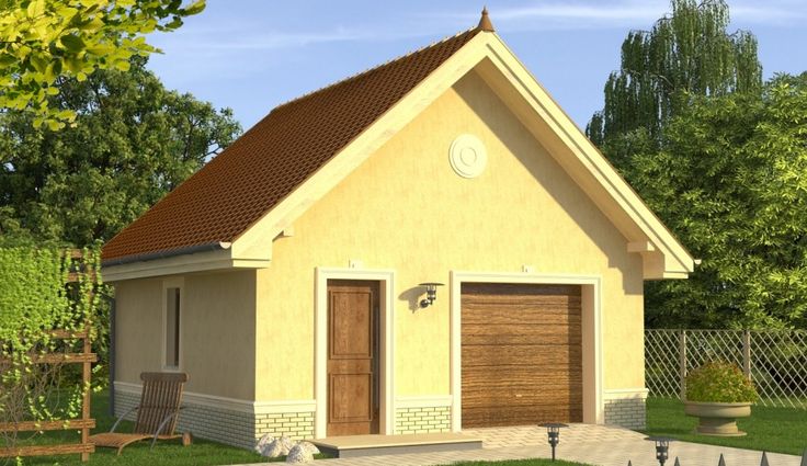 Projekt garażu Garaż 3 32,50 m² - EXTRADOM