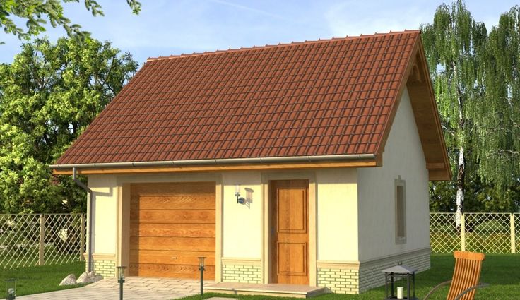 Projekt garażu Garaż 9 30,70 m² - EXTRADOM