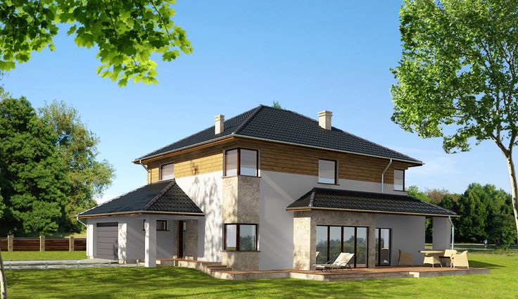 Projekt domu Teka-06 206,86 m² - EXTRADOM