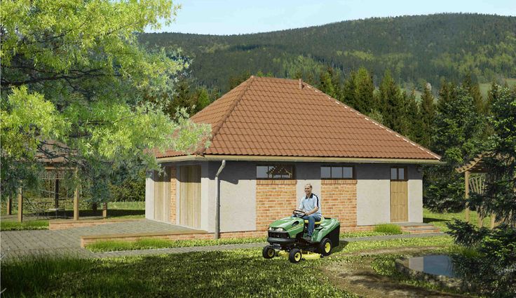 Projekt budynku TEKA-302 41,92 m² - EXTRADOM