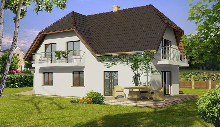 Projekt domu TEKA-11 187,99 m² - EXTRADOM