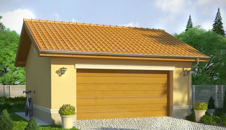 Projekt garażu Garaż 19 33,20 m² - EXTRADOM