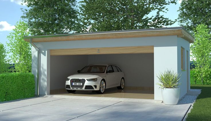 Projekt garażu Garaż APG-9 garaż 31,40 m² - EXTRADOM