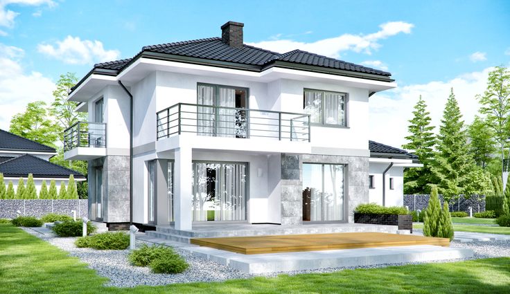 Projekt domu APS 266 + 2G 146,40 m² - EXTRADOM