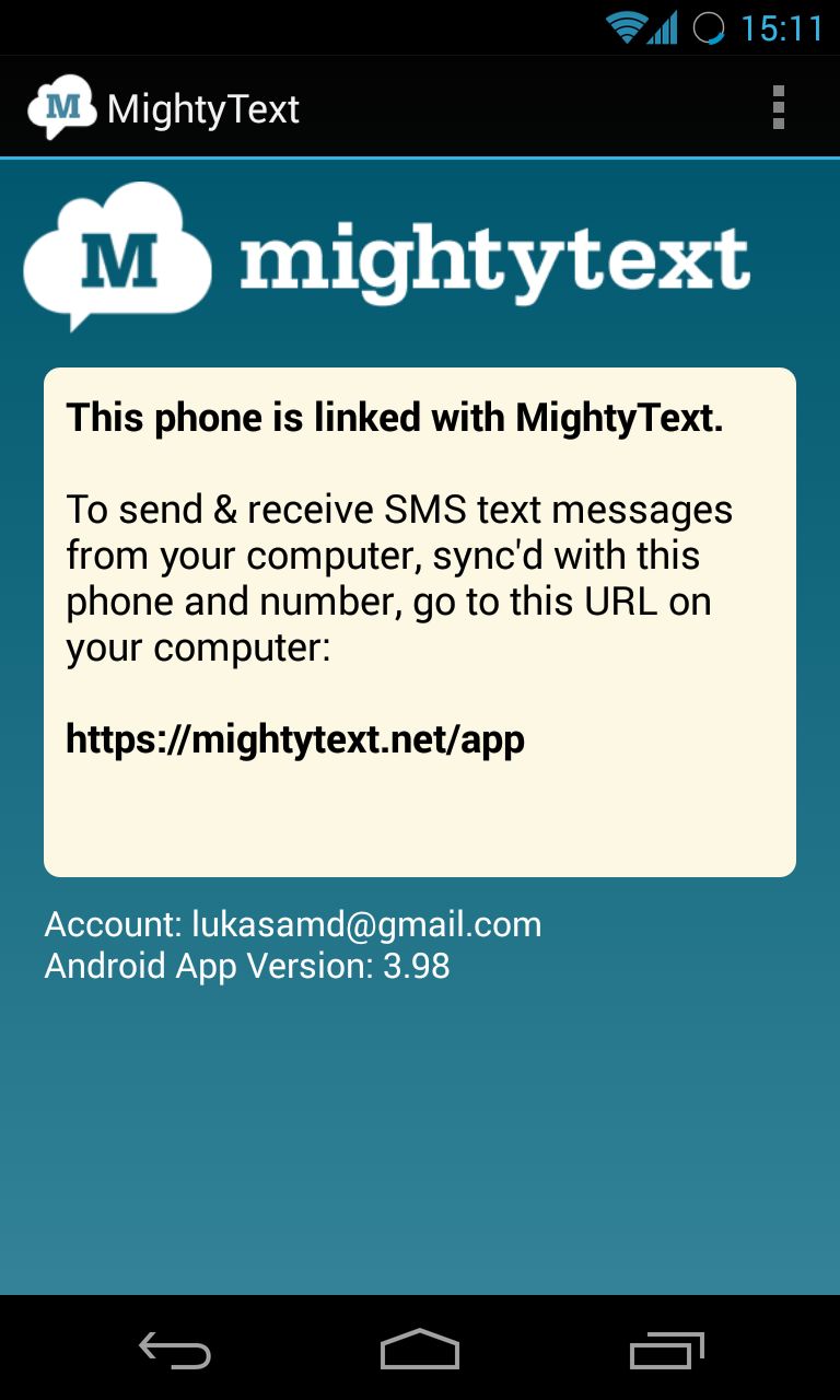 MightyText 16.90 (Android) - dobreprogramy