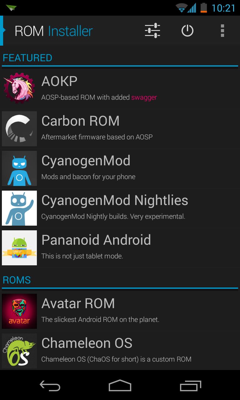 ROM Installer 1.4.0(13604) (Android) - dobreprogramy