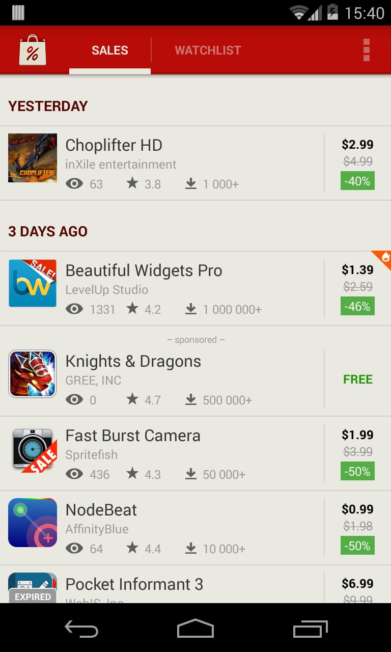 AppSales 12.2 (Android) - dobreprogramy