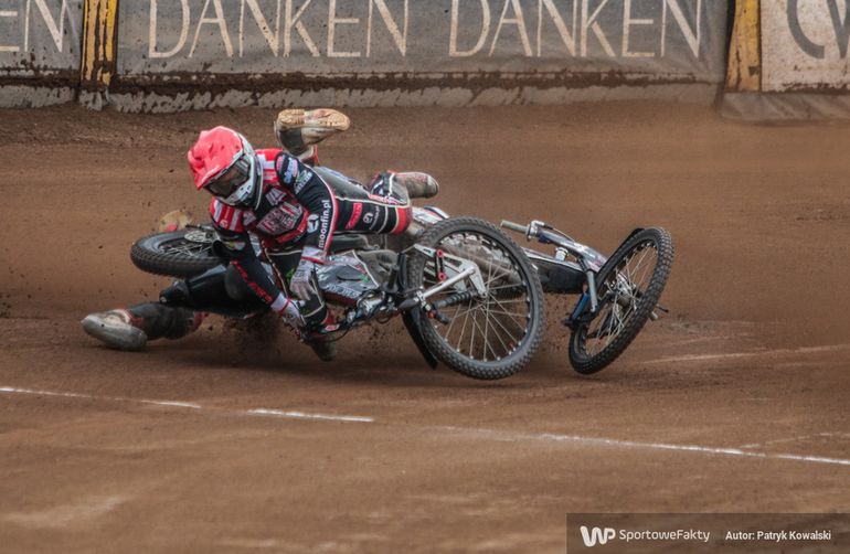 Wypadek Frederika Jakobsen i Luke Beckera (zdjęcia)