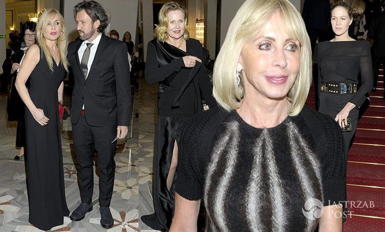 Gwiazdy w czerni w Teatrze Narodowym: Grażyna Kulczyk, Zosia Ślotała ...