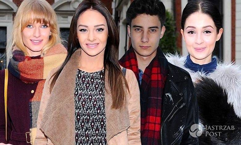 Gwiazdy w jesiennych stylizacjach na pokazie kolekcji marki odzieżowej ...