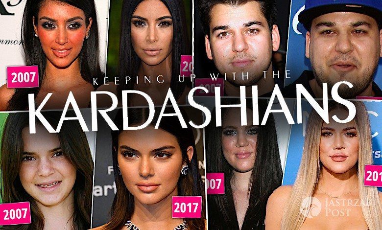 Dekada z Kardashianami za nami! Jak bardzo zmieniła się słynna rodzina ...