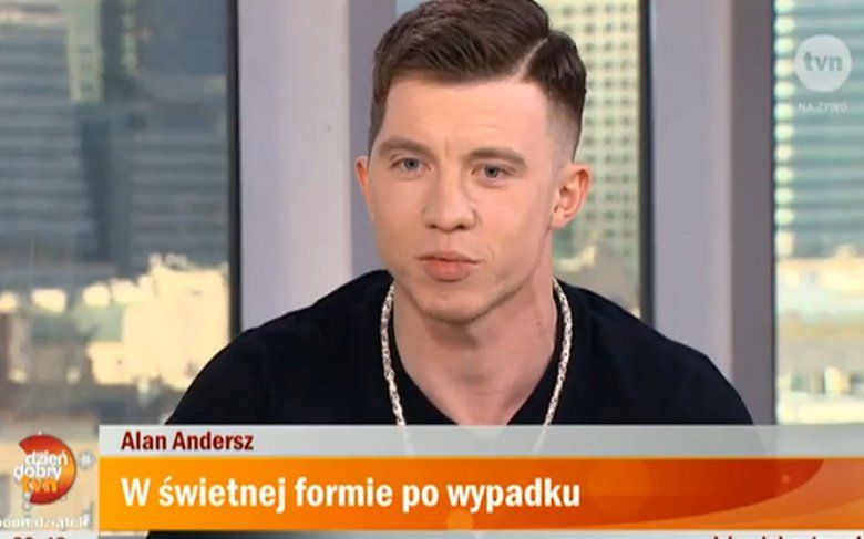 Alan Andersz opowiedział o tym, jak wychodził ze śpiączki. Bardzo ...
