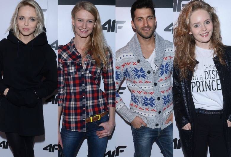 Rafał Maślak, Candy Girl, Anna Piszczałka i Olga Kalicka na prezentacji ...