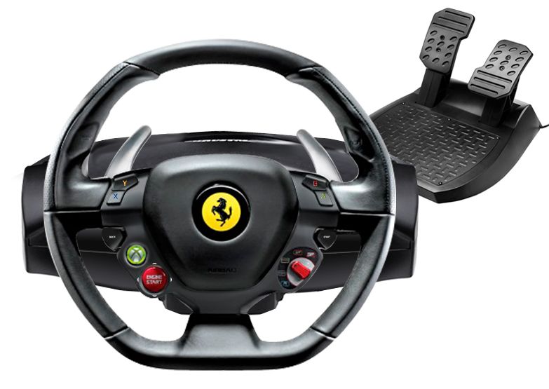 Thrustmaster przedstawia kierownicę Ferrari F458 oraz shifter TH8 RS