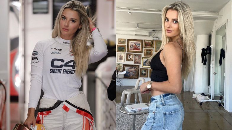They call her "the most beautiful woman in motorsport". She is 26 and ...