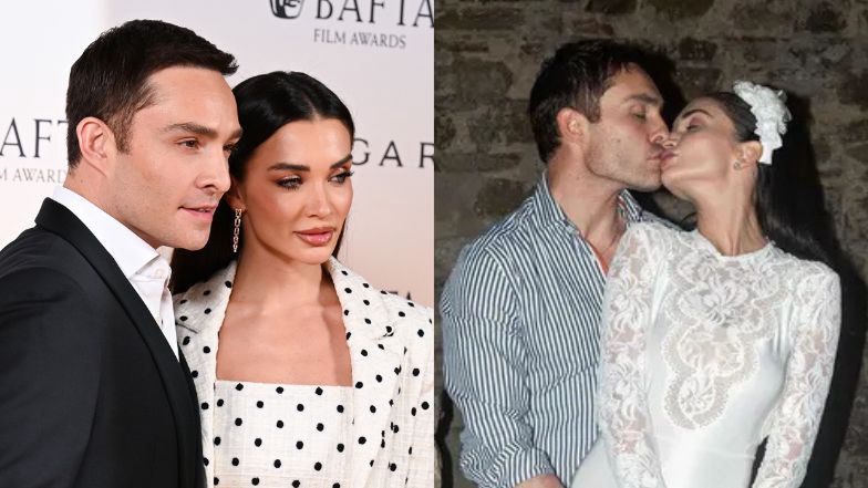 Ed Westwick and Amy Jackson announce their first child