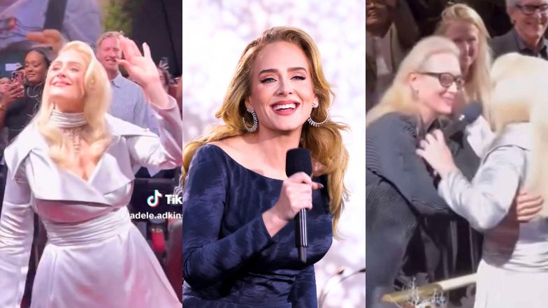 Adele's Halloween surprise: Dressed as Meryl Streep, met the icon