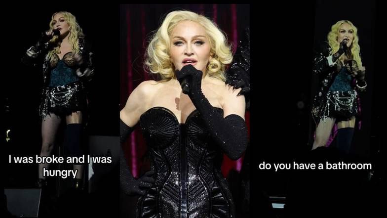 Madonna SHOCKS with confession at the concert. Reveals WHAT SHE WAS DOING to be able to take a ...