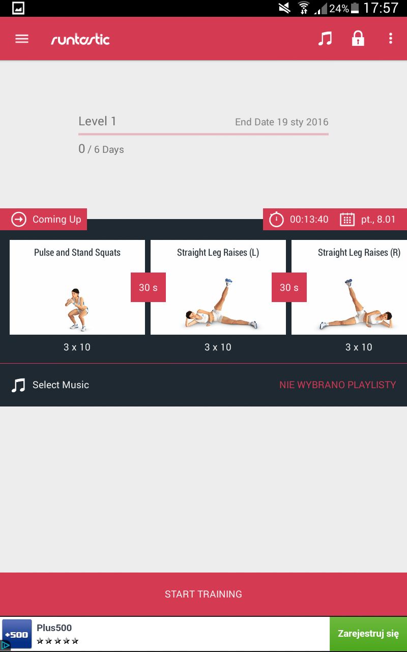 Runtastic Leg Trainer 1.8 (Android) - dobreprogramy