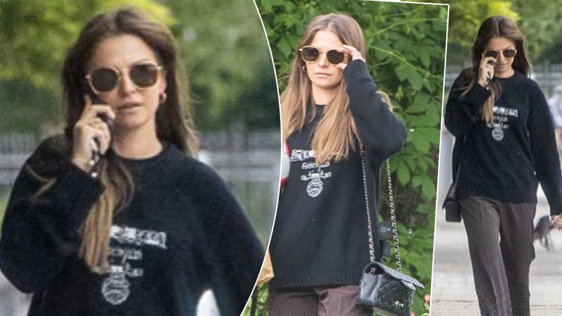 Anna Lewandowska z Klarą w Warszawie. Zdjecia paparazzi Anna Lewandowska z Klarą w Warszawie. Zdjecia paparazzi