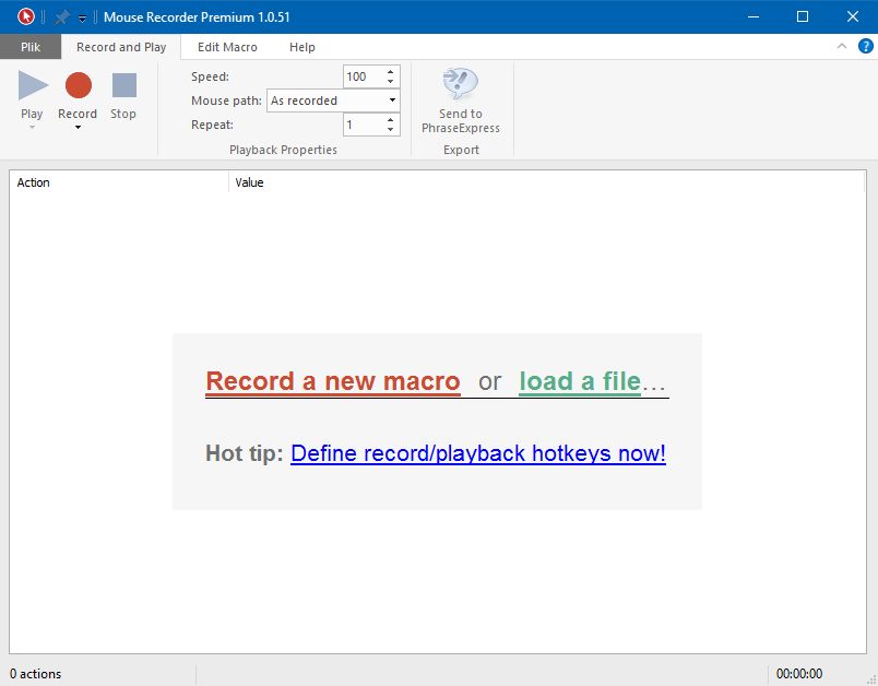 Mouse Recorder Premium 1.0.52 - dobreprogramy