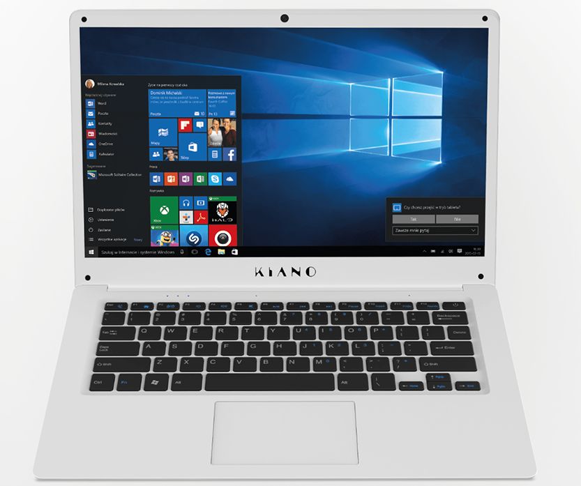 Kiano SlimNote 14.2: budżetowy ultrabook w odświeżonej wersji