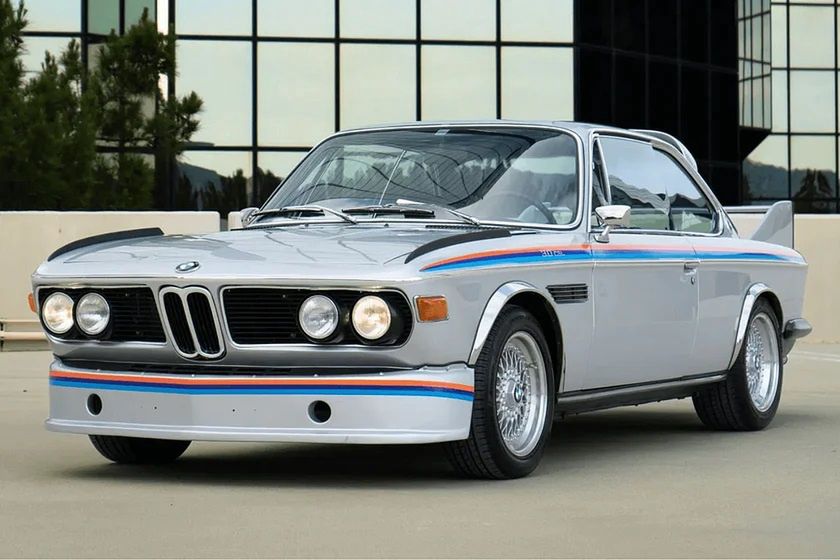 Batman could drive this BMW. It was sold for a huge amount of money