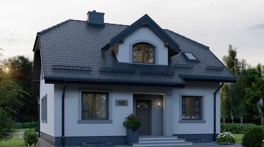 Projekt domu APS 165 141,10 m² - koszt budowy - EXTRADOM