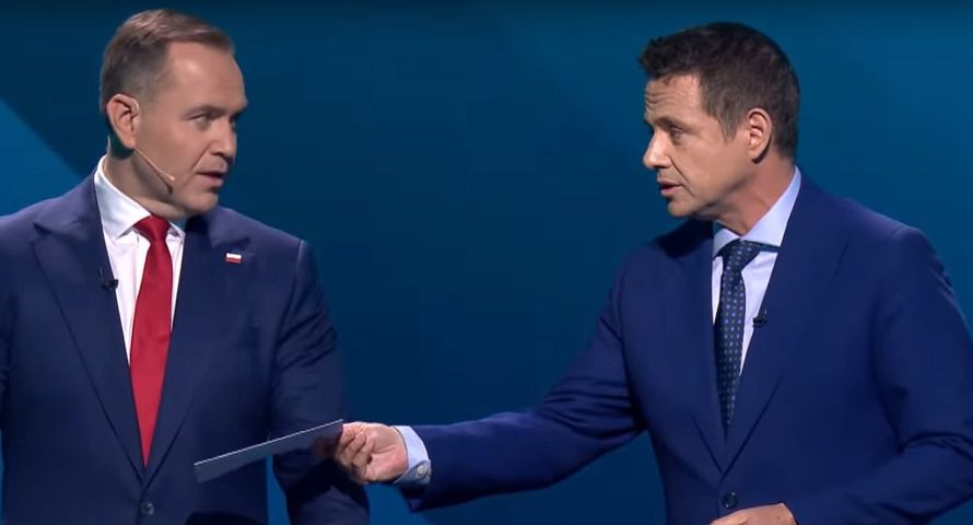 Koperta od Trzaskowskiego, nagranie Nawrockiego. Będzie postępowanie ws. ujawnienia danych ...