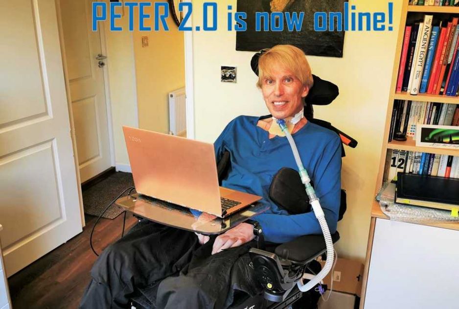 Dr Peter Scott-Morgan oszukał śmierć. Przeszedł serię operacji i stał ...