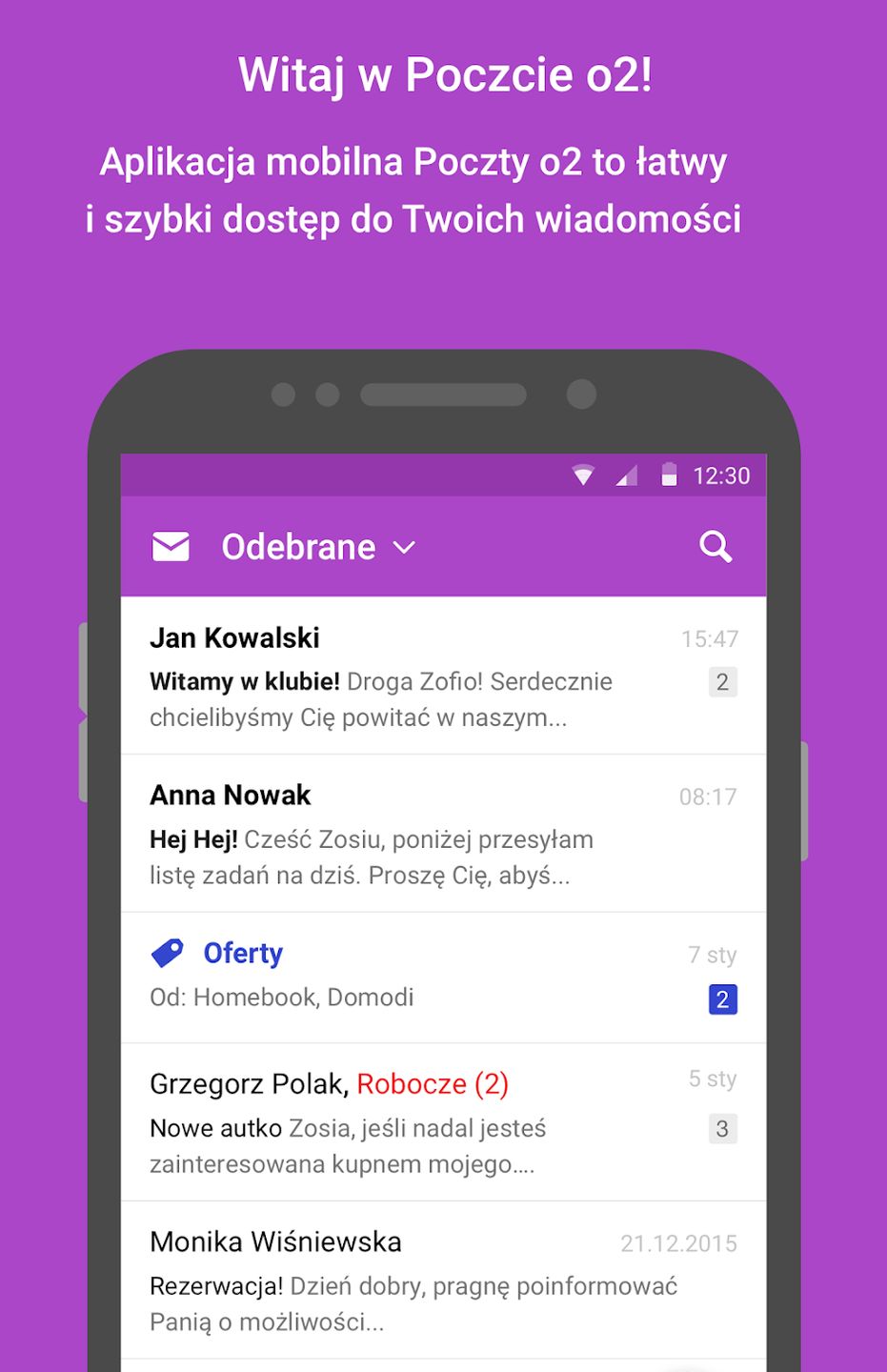 Poczta o2 3.8.0 (Android) - dobreprogramy