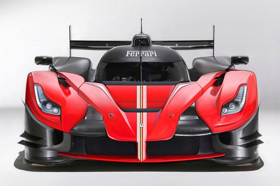 Tak mógłby wyglądać prototyp Ferrari LMP1