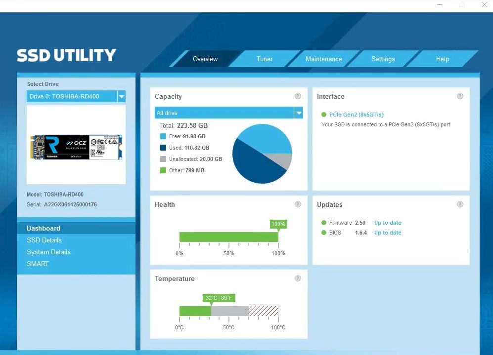 OCZ SSD Utility 3.1.3276 - dobreprogramy