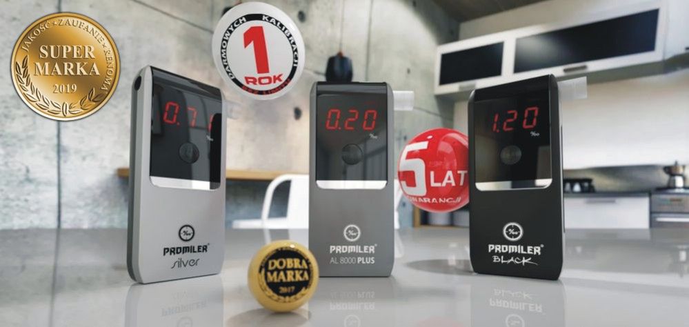 Alkomaty PROMILER otrzymały godło Super Marka 2019