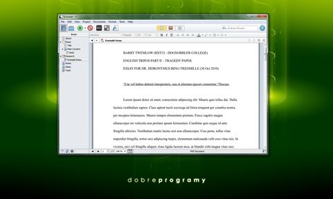 Programy dla pisarzy - dobreprogramy