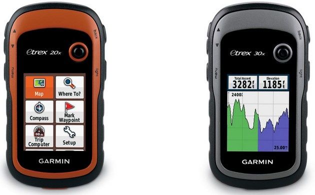 Podręczny GPS Garmin eTrex 20x i 30x - kiedy kompas to za mało