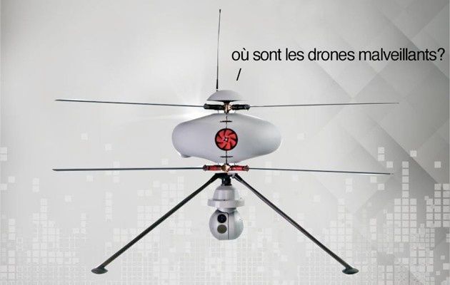Francuzi tworzą drona do walki z dronami