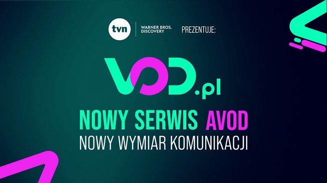 TVN Warner Bros. Discovery przejmuje serwis VOD.pl. Treści bez opłat, ale z reklamami
